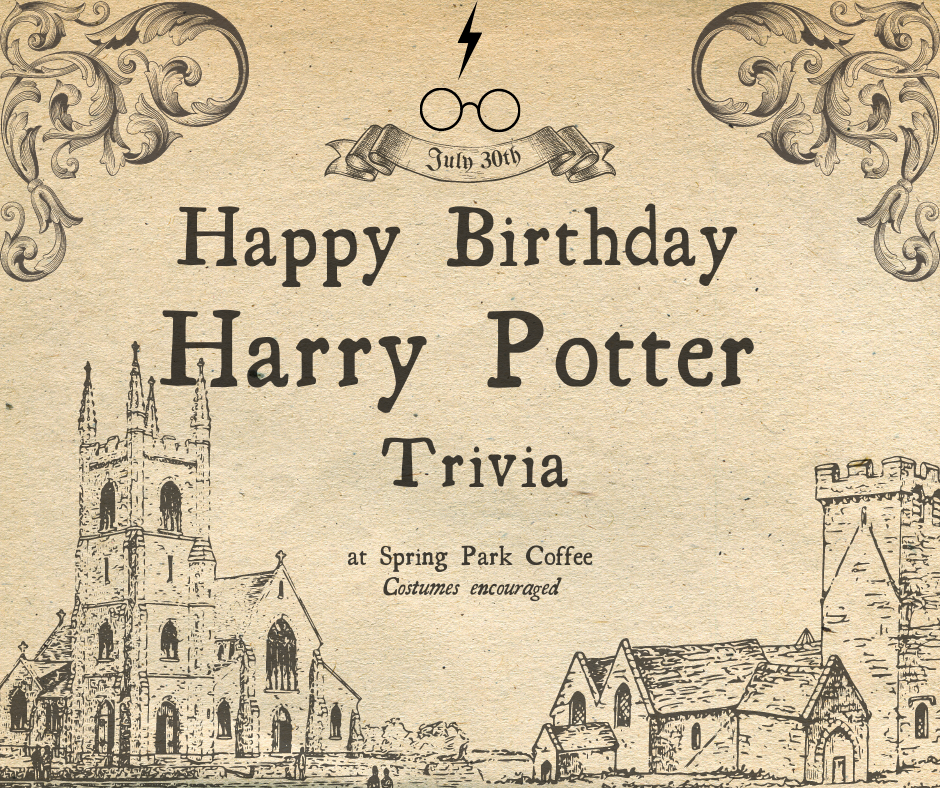 Harry Potter Trivia | Spring Park Coffee 2 Go